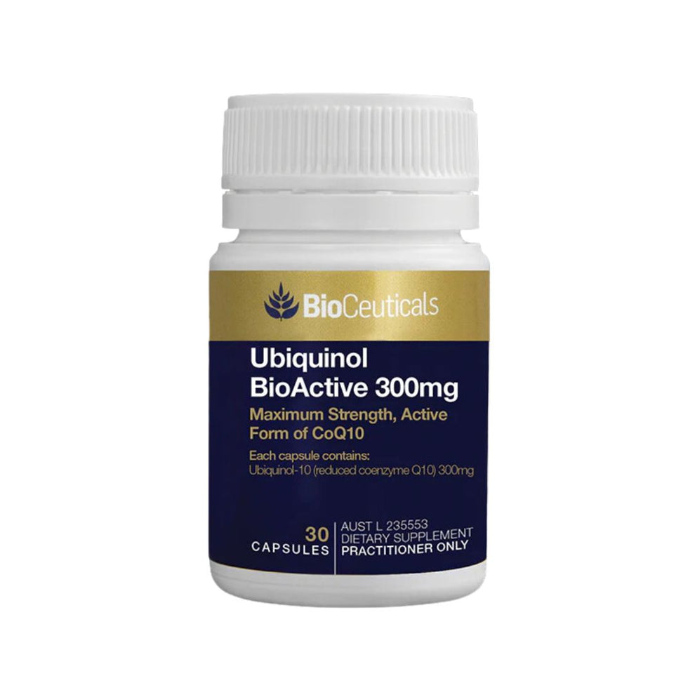 BioCeuticals Ubiquinol BioActive 300mg 30 capsules – Awaken Your Health